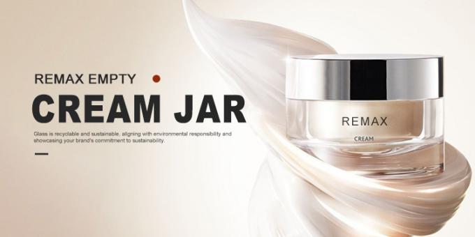 15g 40g Empty Cream Jar Square Plastic Double Layer Clear Plastic Jars ...