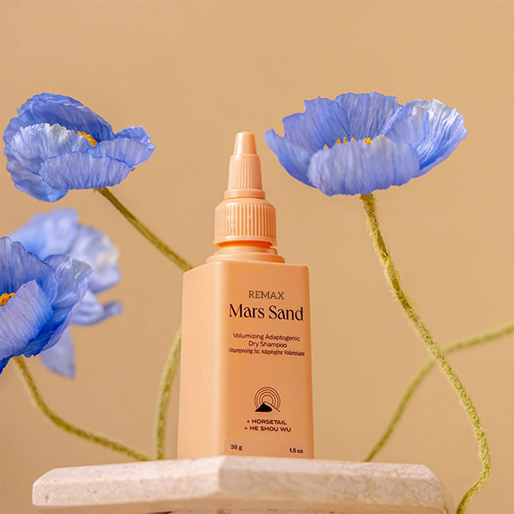 45ml Pink Glass Smooth rectangle bottle with white/black Lid for ...